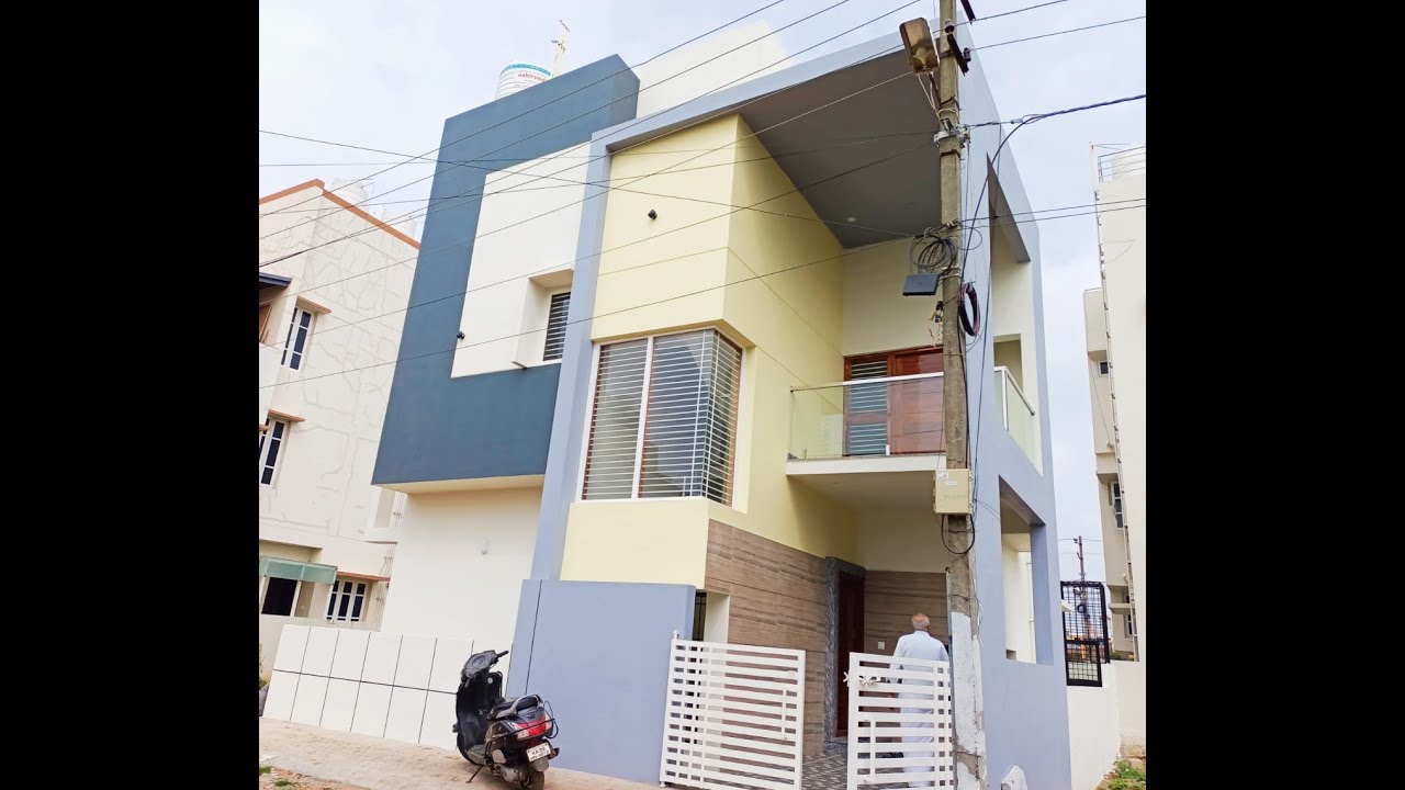 East Facing 30 x 40, MUDA approved, 3 BHK Duplex House @ SBM layout ...
