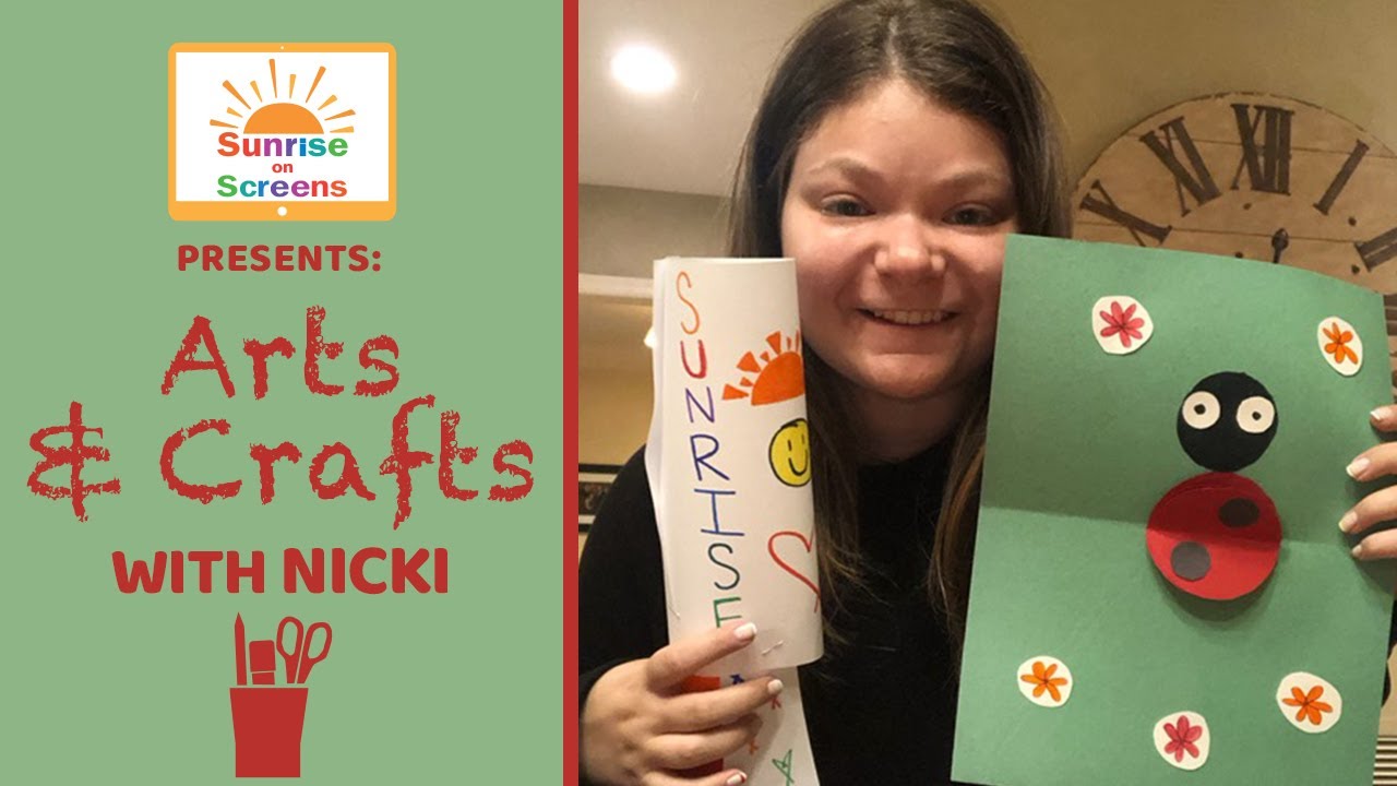 SOS: Arts & Crafts with Nicki - YouTube