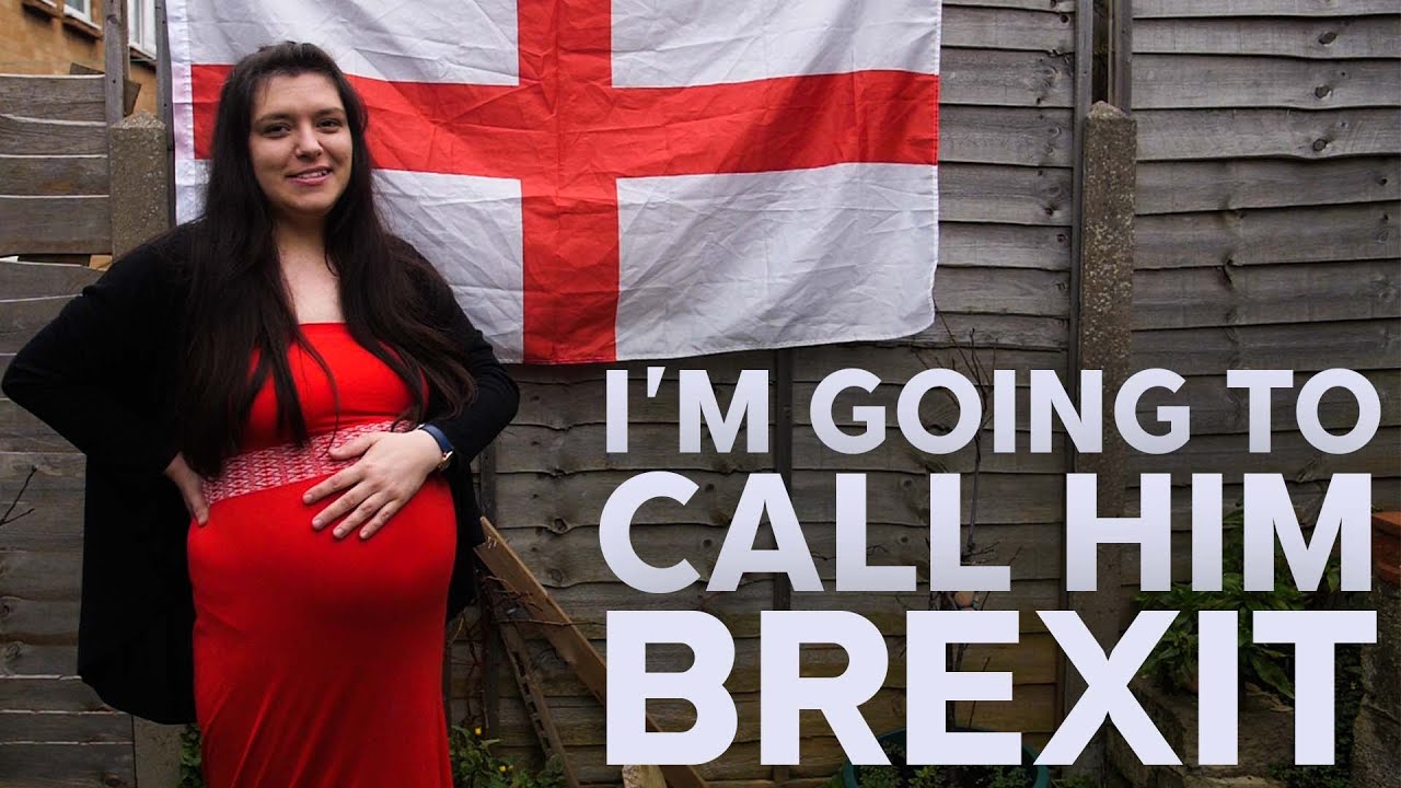 Pregnant couple want to call their baby Brexit - YouTube