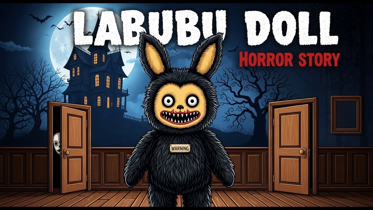 Labubu Doll in School Basement 😱 | Real Horror Story in Hindi | Scary ...