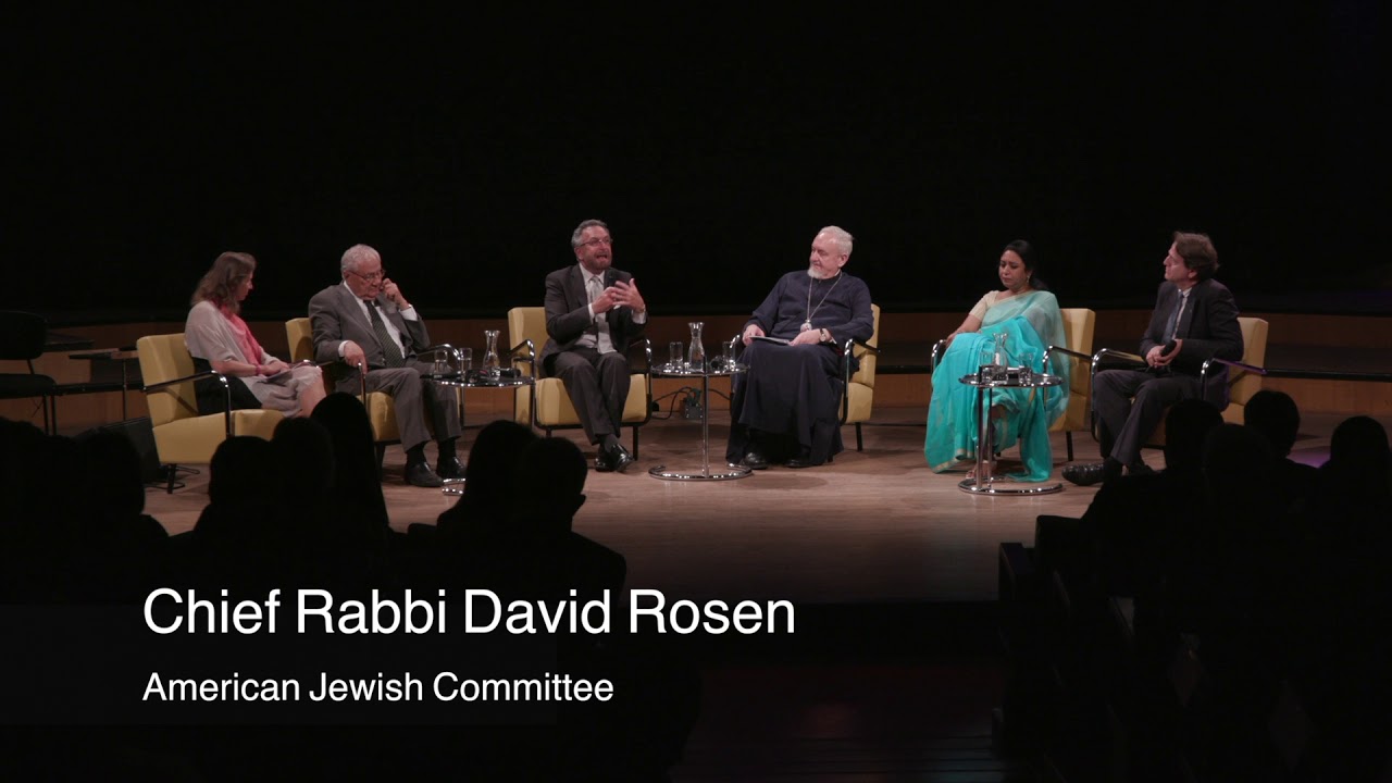 In the Spirit of Dialogue: Chief Rabbi David Rosen - YouTube