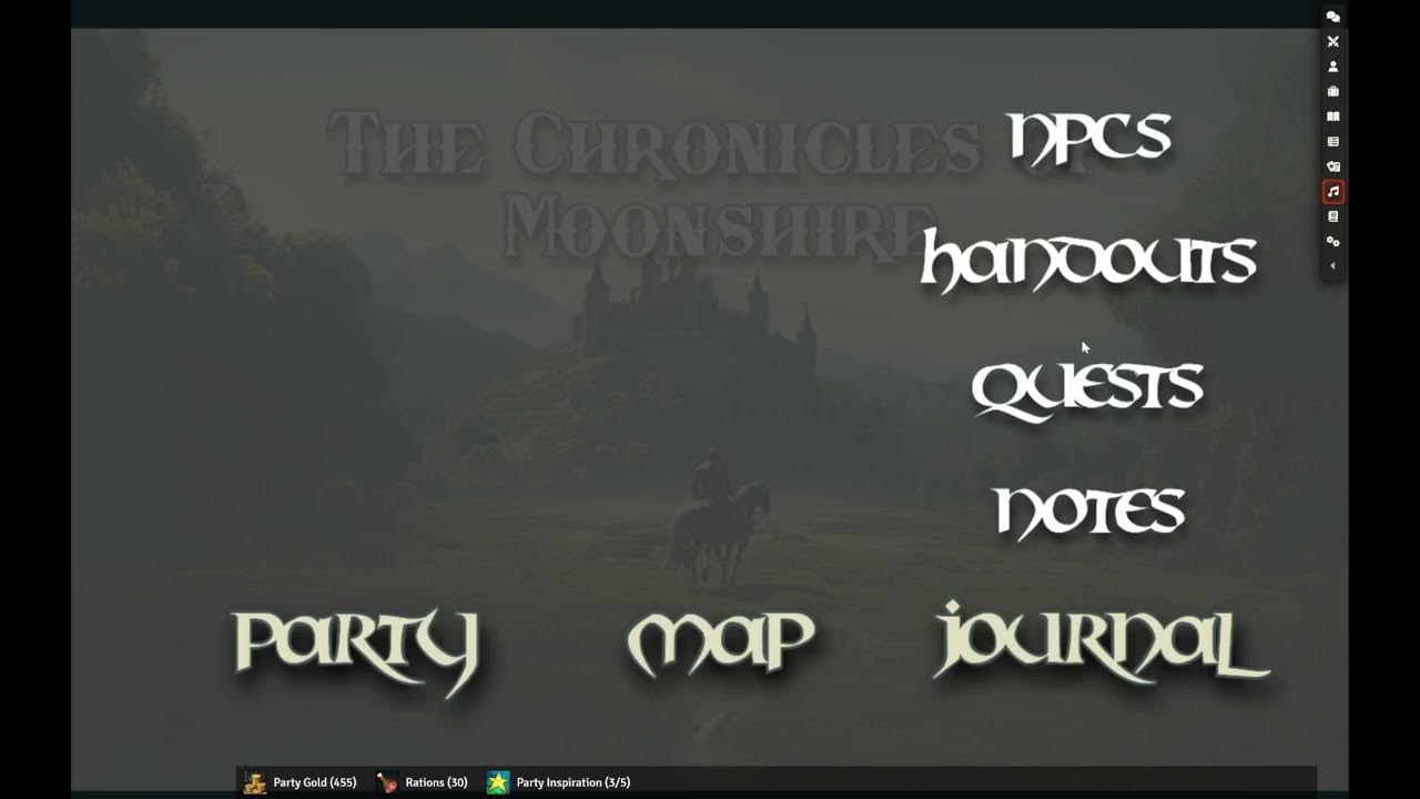 Player-focused landing page for FoundryVTT - Demo version (Modules List Coming Soon) - YouTube