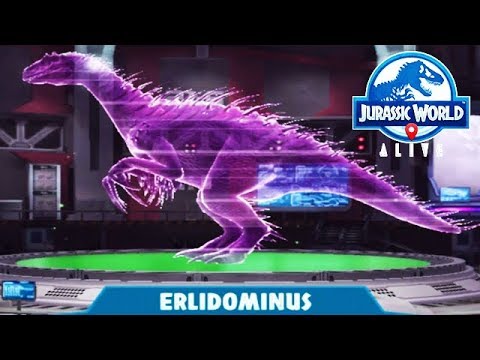 ERLIDOMINUS NEW INDOMINUS REX UNIQUE HYBRID (JURASSIC WORLD ALIVE ...