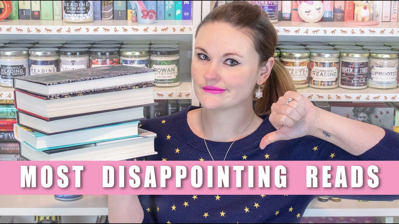 Most Disappointing Books of 2018 - YouTube