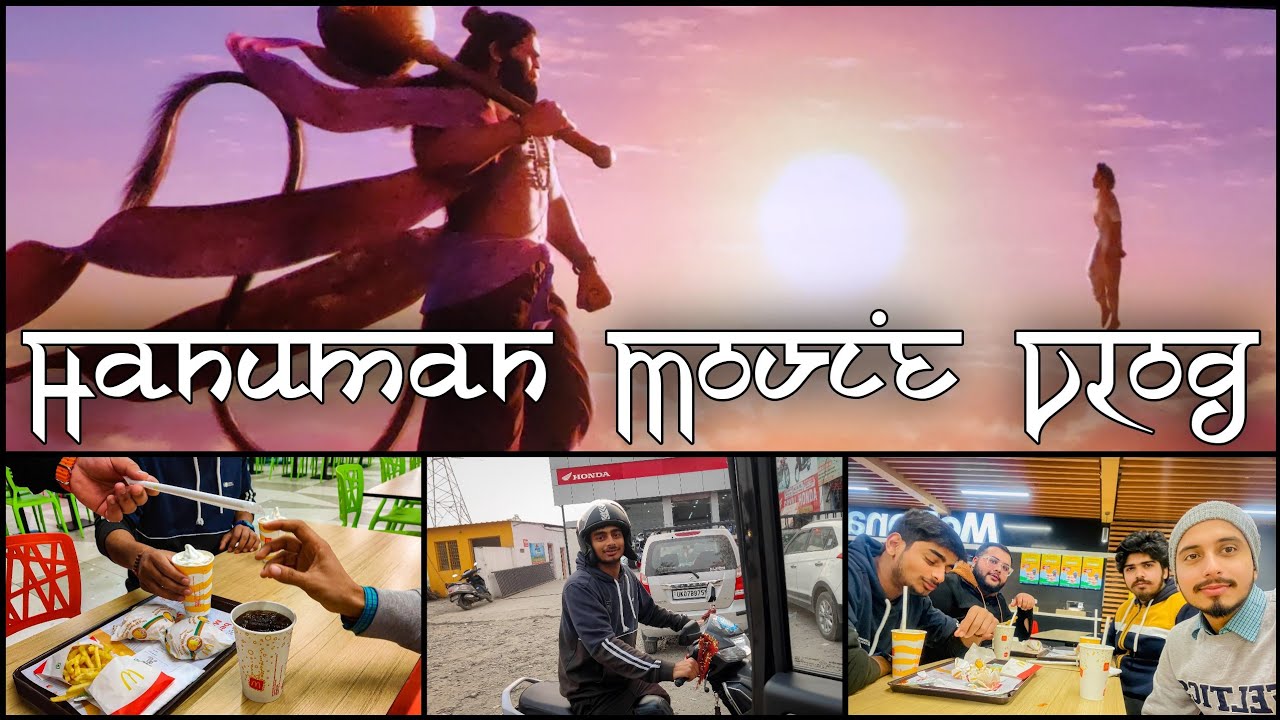 Hanuman Movie Vlog || PVR Cinemas Centrio Mall || Hindustani Vlogs ...