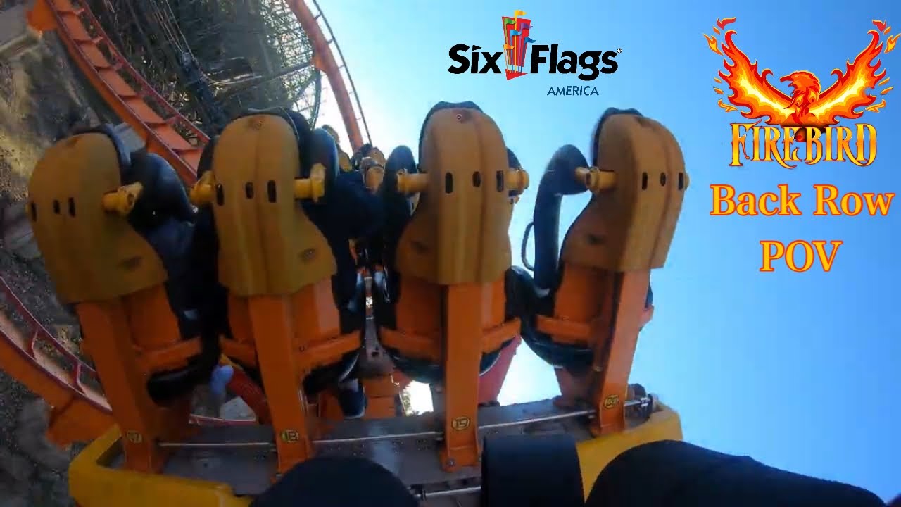 Firebird Back Row HD POV - Six Flags America(Non Copyright) - YouTube