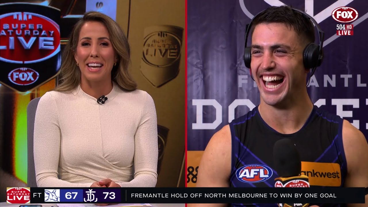 'The Prancing Pony' | Pat Voss on Fox Footy post-match 😂 - YouTube