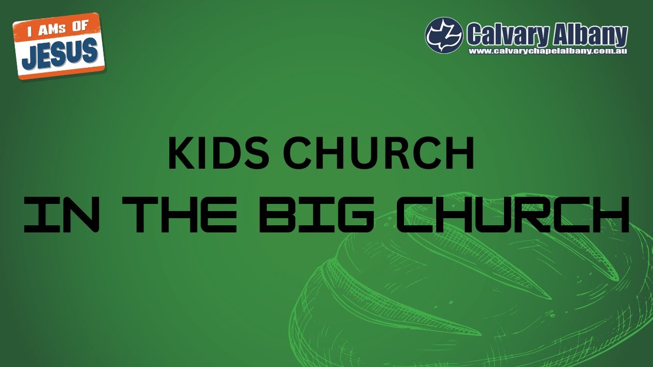 KIDS CHURCH IN THE BIG CHURCH Jan 2025 - YouTube