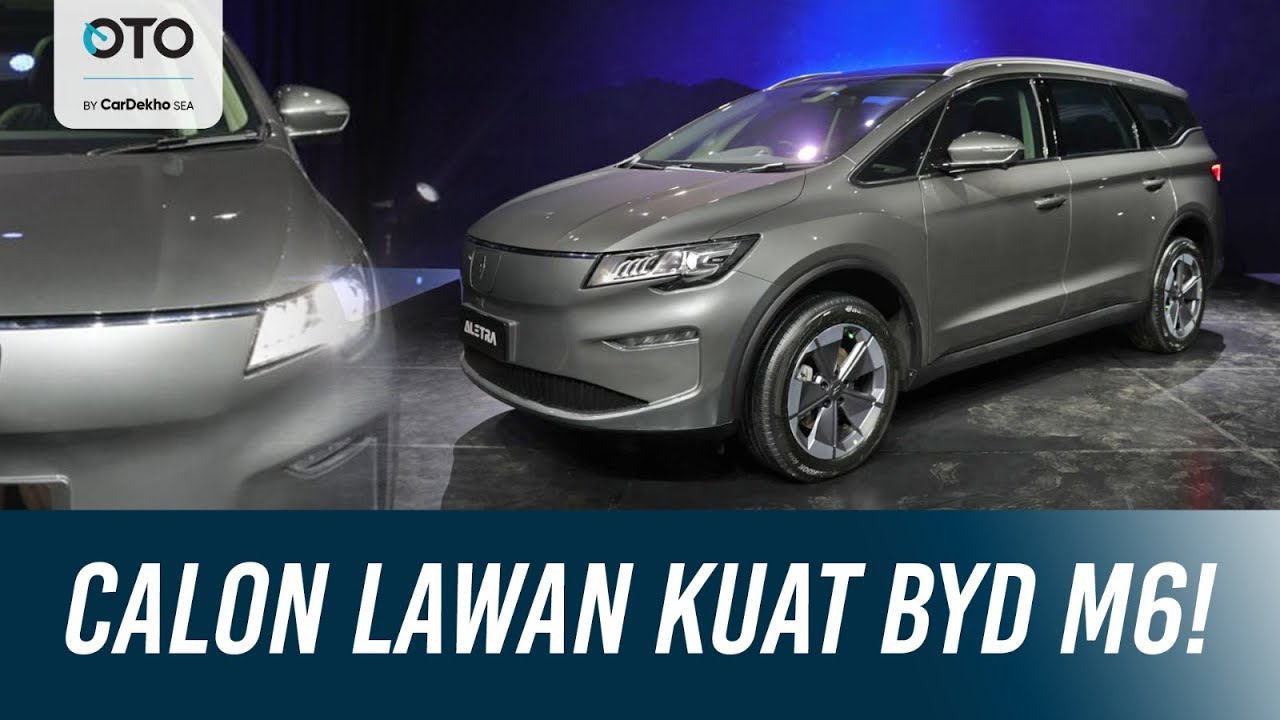 ALETRA L8 EV, MPV LISTRIK KELUARGA TERBARU HARGANYA RP400 JUTAAN! - YouTube