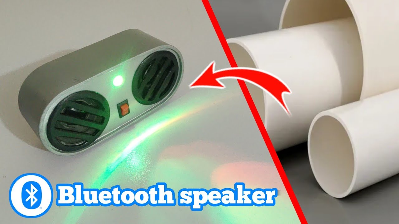 How To Make a mini Bluetooth Speaker - DIY Tutorial - YouTube