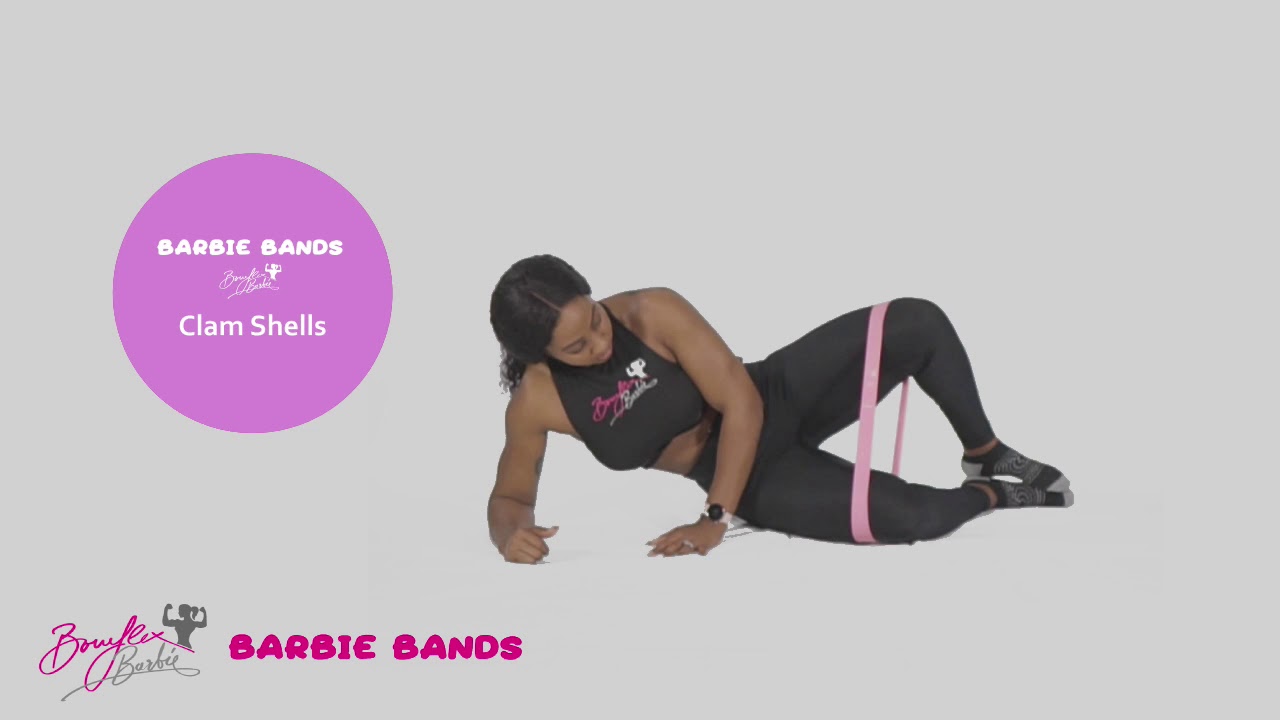 Barbie Bands Workout Series Clam Shells - YouTube