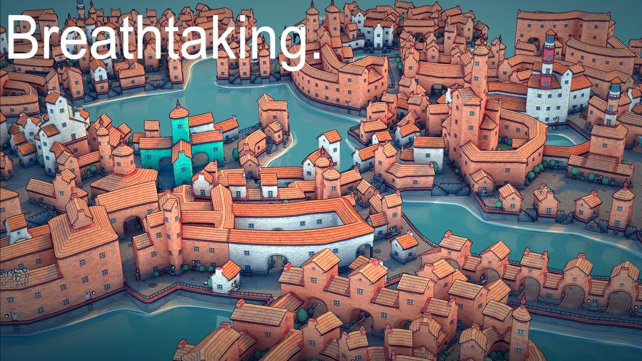Townscaper: Breathtaking Cityscapes Unveiled - YouTube