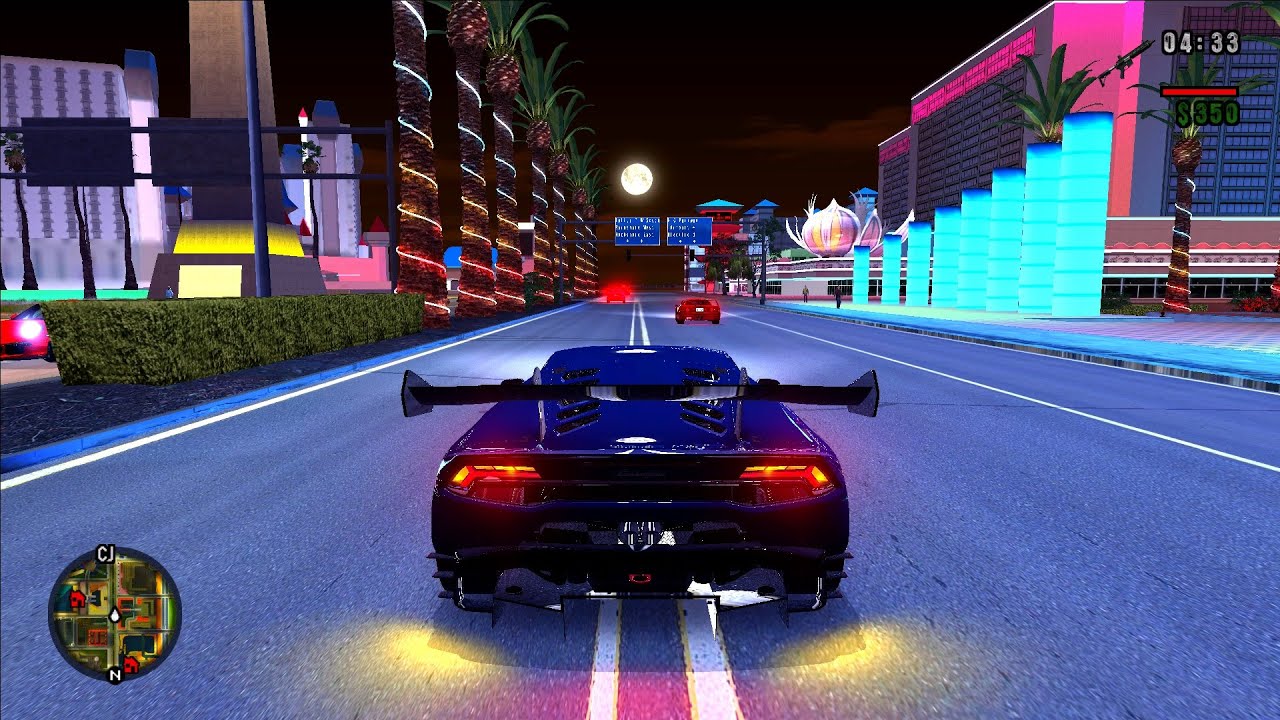 GTA San Andreas Remake Realistic Graphics Mod Pack - YouTube