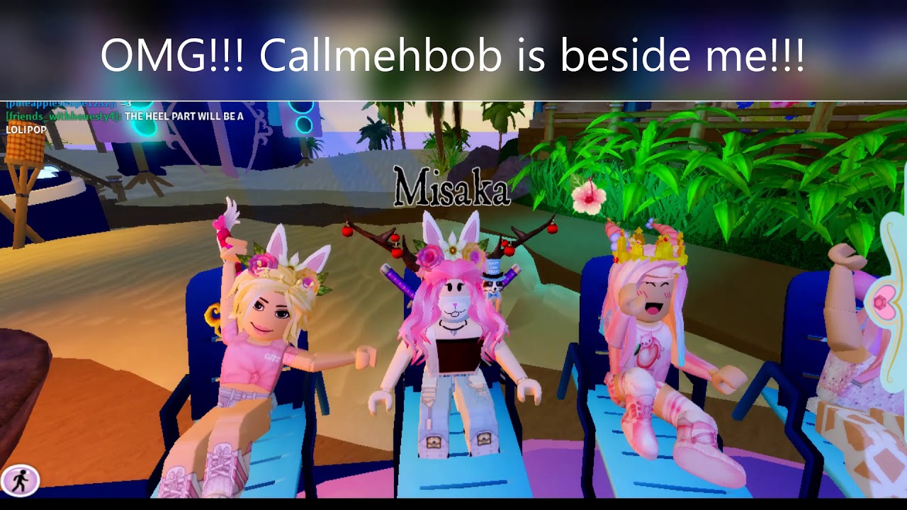 I sat beside Callmehbob at Sunset Island!!! OMG! - YouTube