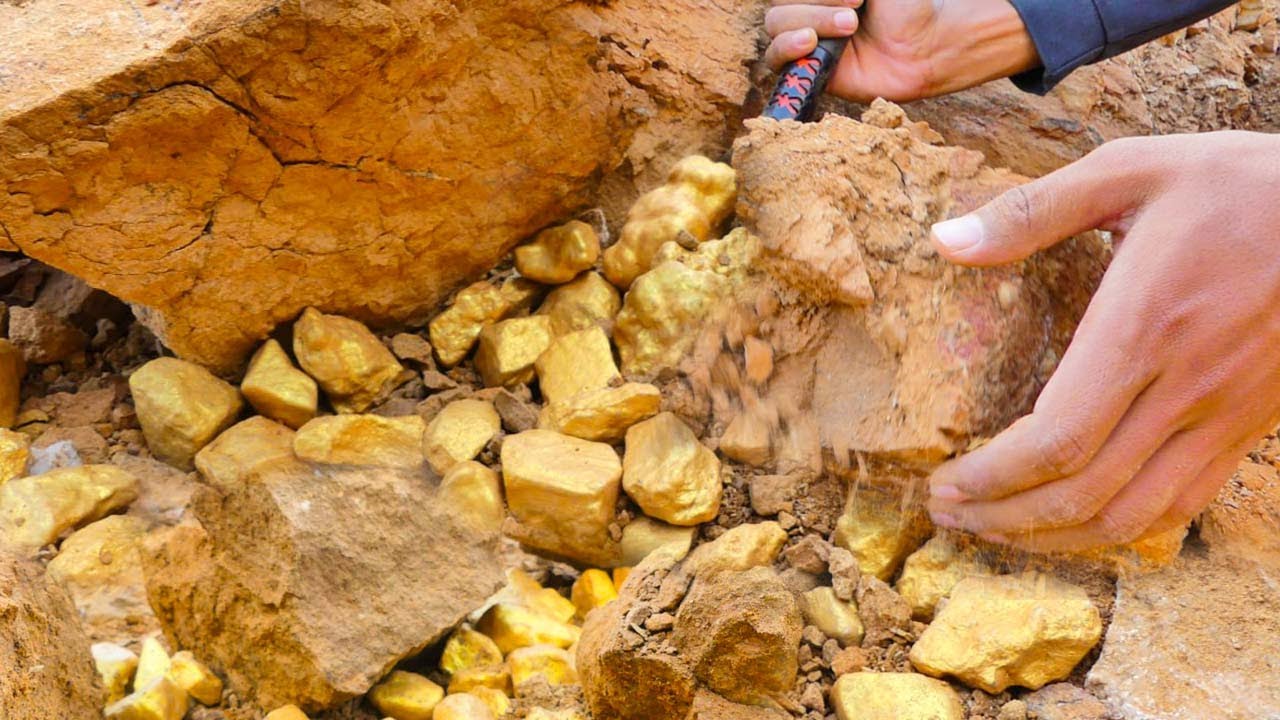 Crazy Treasure Hunting! Discover the incredible gold treasures in the ...