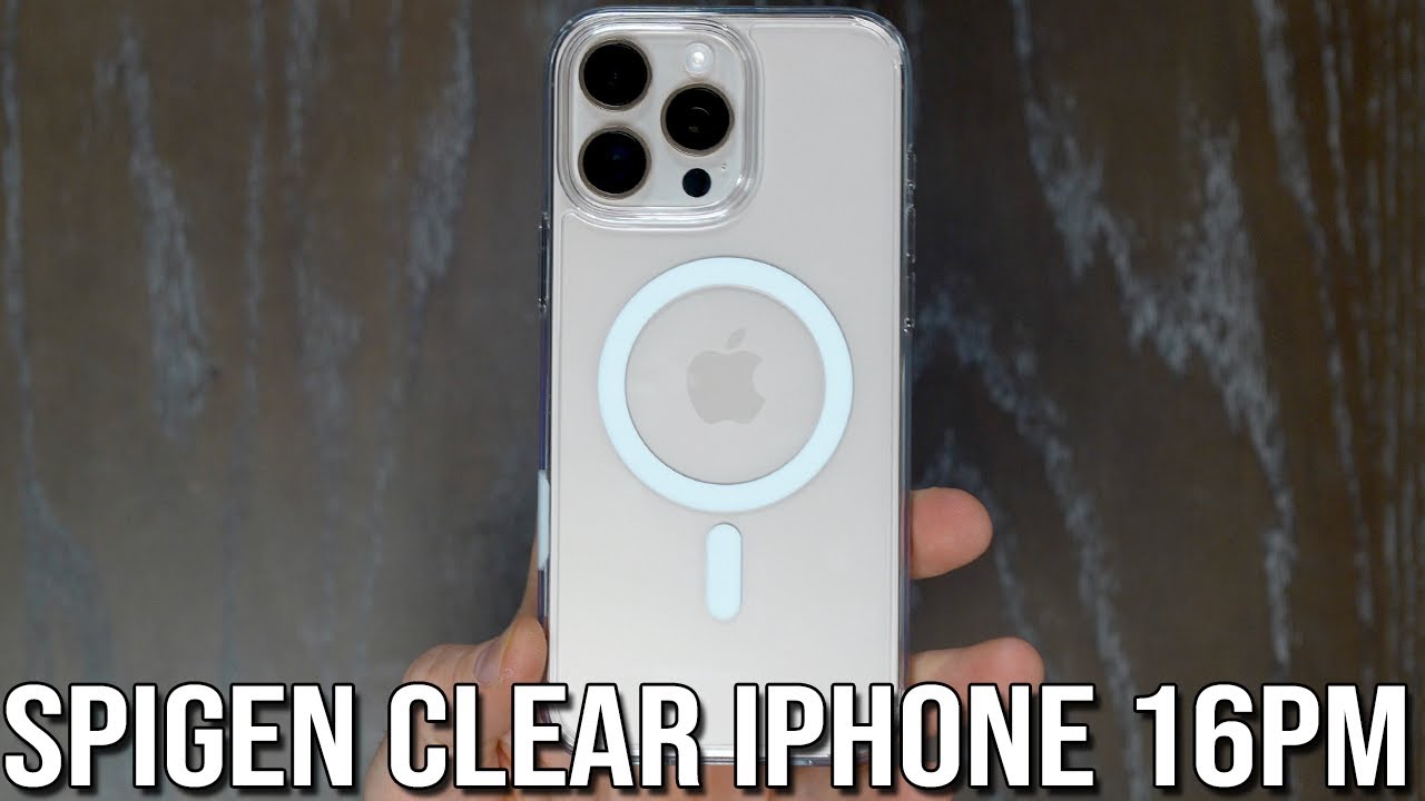 Spigen Clear Camera Control Case iPhone 16 Pro Max - YouTube