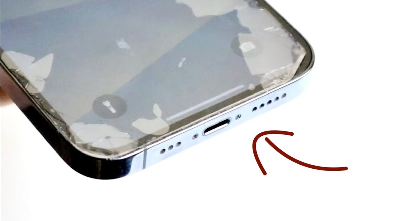 How To Clean iPhone Charging Port! - YouTube