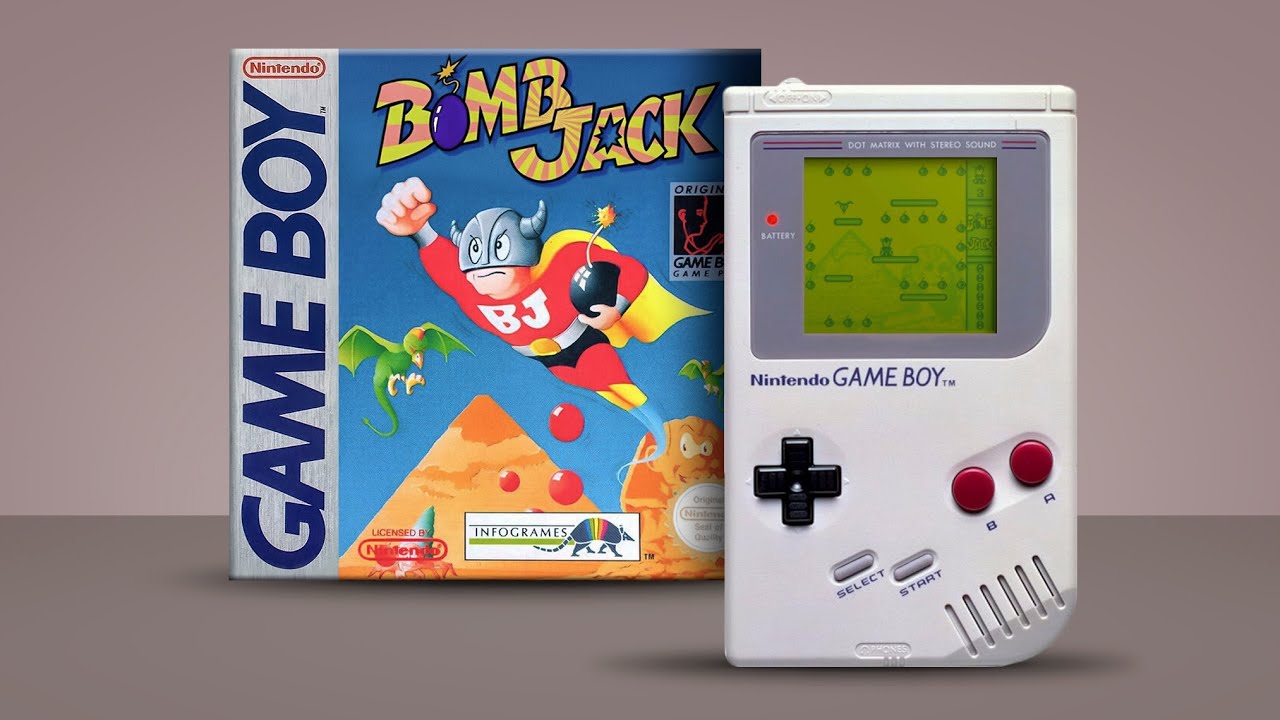 💣 🦸🏻‍♂️ Bomb Jack de Game Boy - YouTube