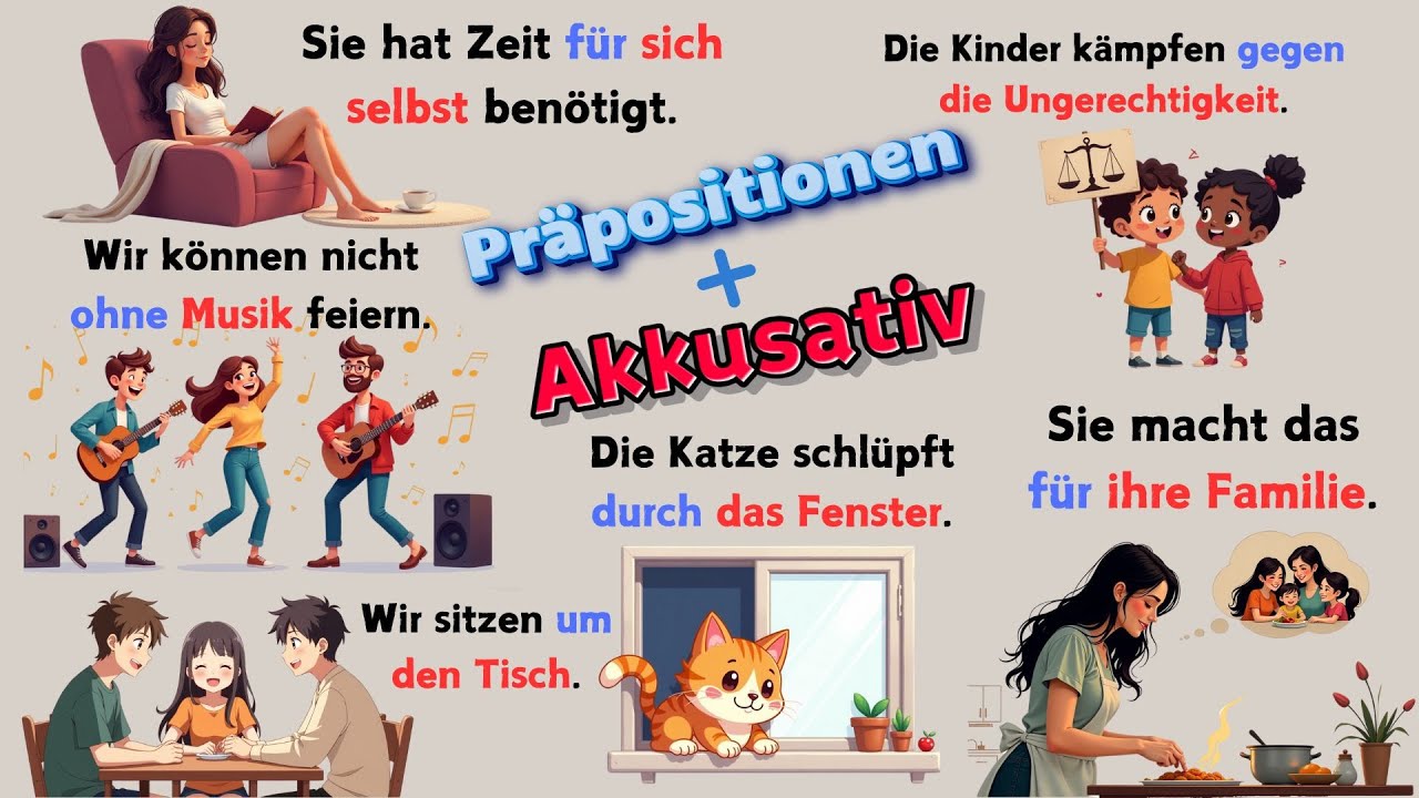 Mastering Accusative Prepositions | Simple Grammar Tips, Quick & Easy ...