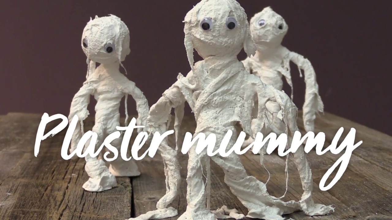 Panduro DIY – Plaster Mummies - YouTube