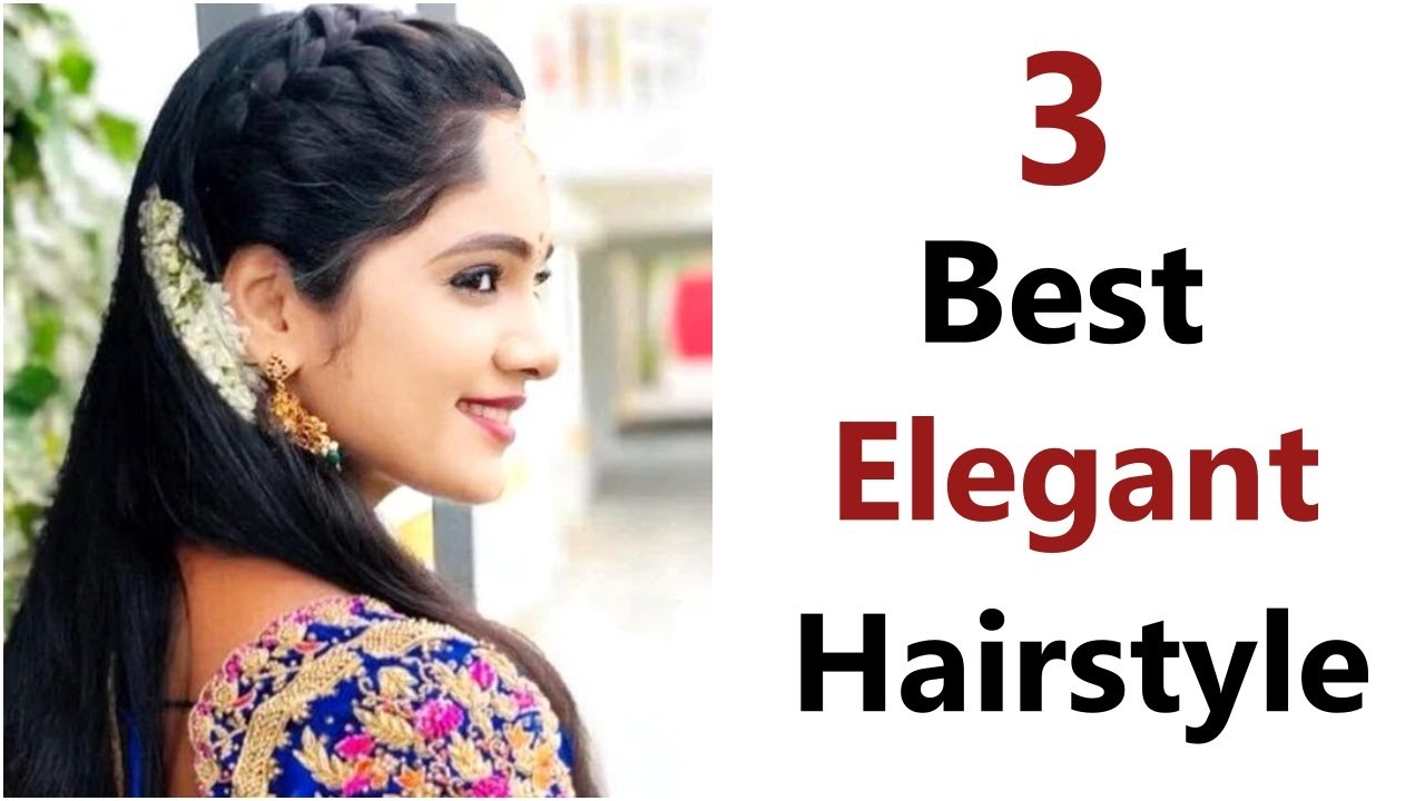 Simple easy hairstyle - Elegant hairstyle| easy hairstyle for girls ...