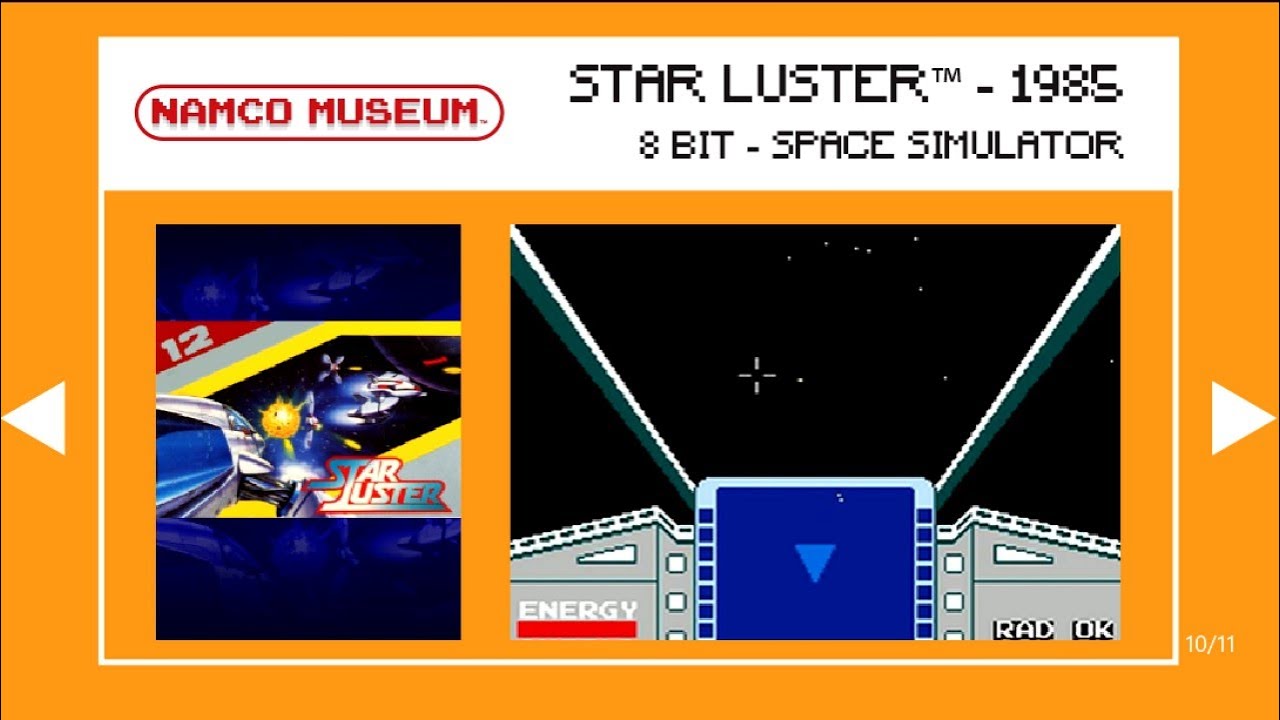 Star Luster | Namco Museum Collection 1 | Game 10 of 11 | Evercade ...