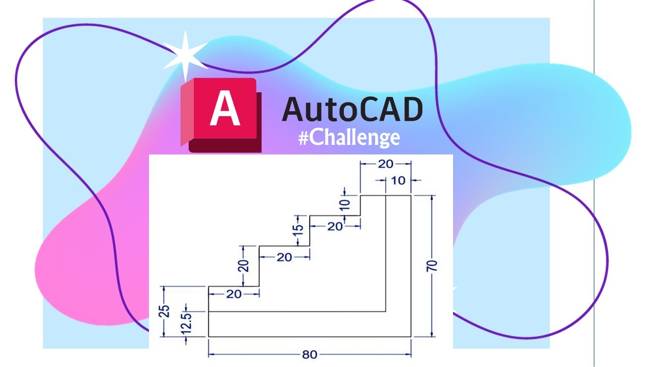 Autocad #challenge 4 - YouTube