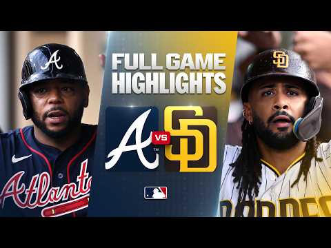 BRAVES vs. PADRES Full Game Highlights (6/24/26) | MLB Highlights