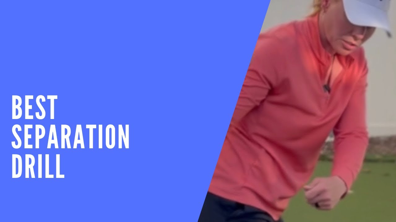 The Best Separation Drill in Golf - YouTube