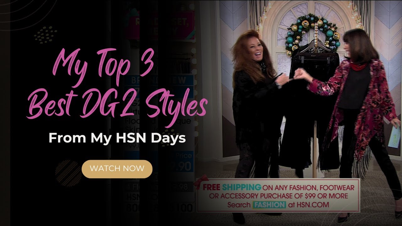 My Top 3 Best DG2 Styles From My HSN Days! #dg2jeans - YouTube