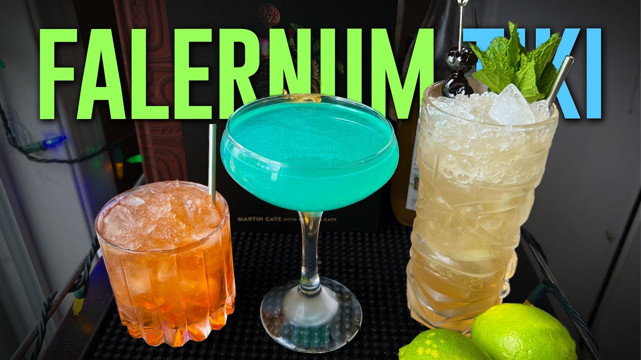 Falernum Tiki Cocktails from Smuggler's Cove - YouTube