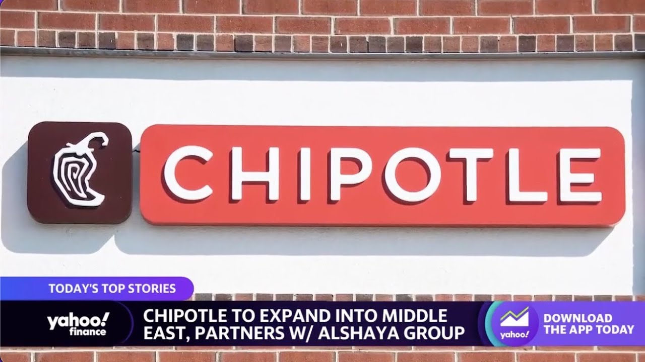 Chipotle to expand into Middle East in Alshaya Group partnership - YouTube