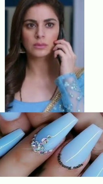 shraddha arya matching dress nail paints photo - YouTube