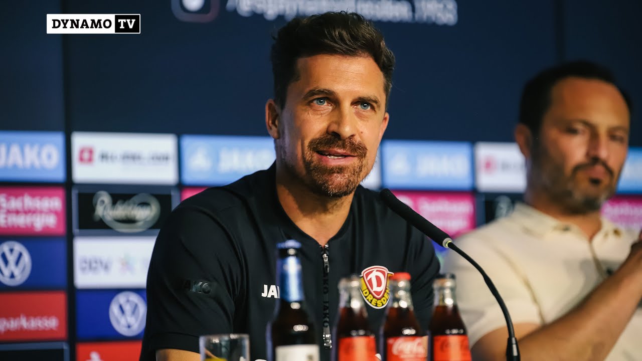 Vorstellung des neuen Cheftrainers Thomas Stamm - YouTube