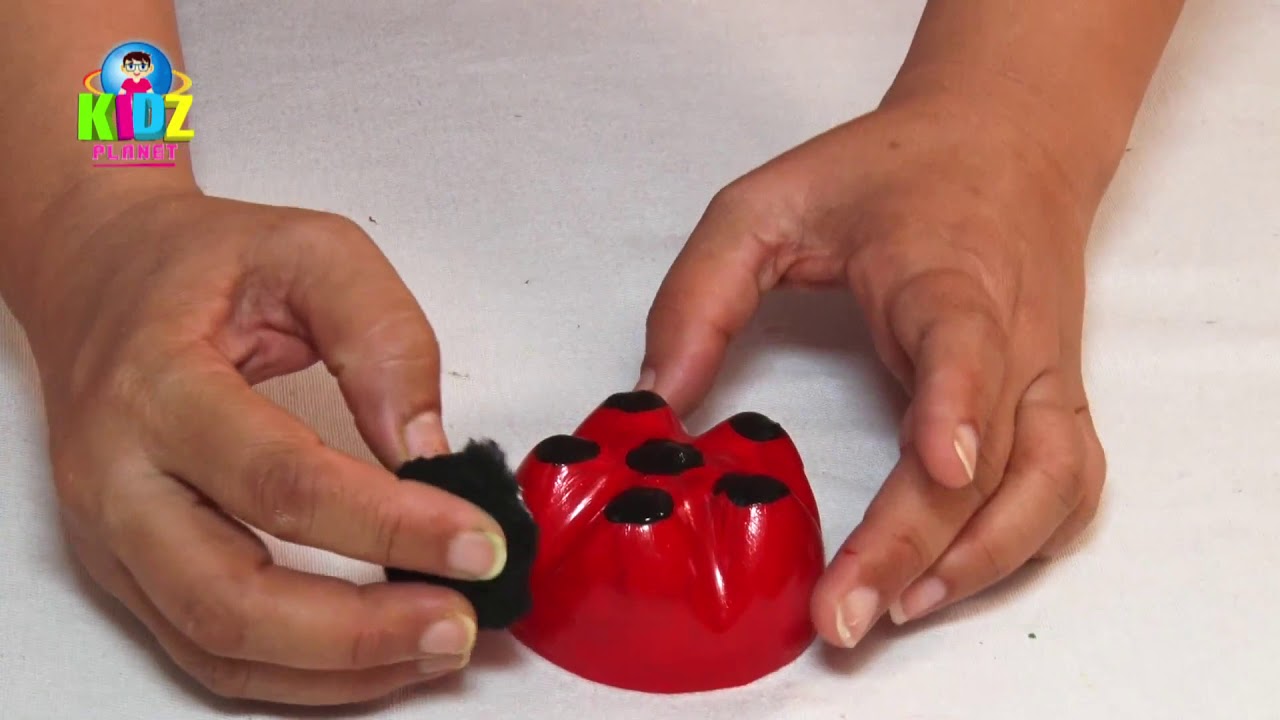 How to Make Lady Bird | DIY Arts & Craft Work | Learning Made Easy ...