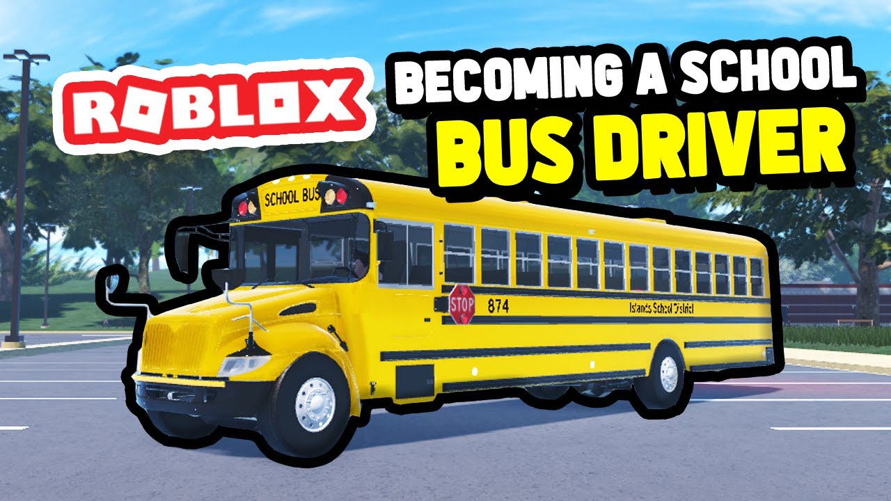 Starting a NEW JOB as a SCHOOL BUS Driver in Roblox Ultimate Driving ...