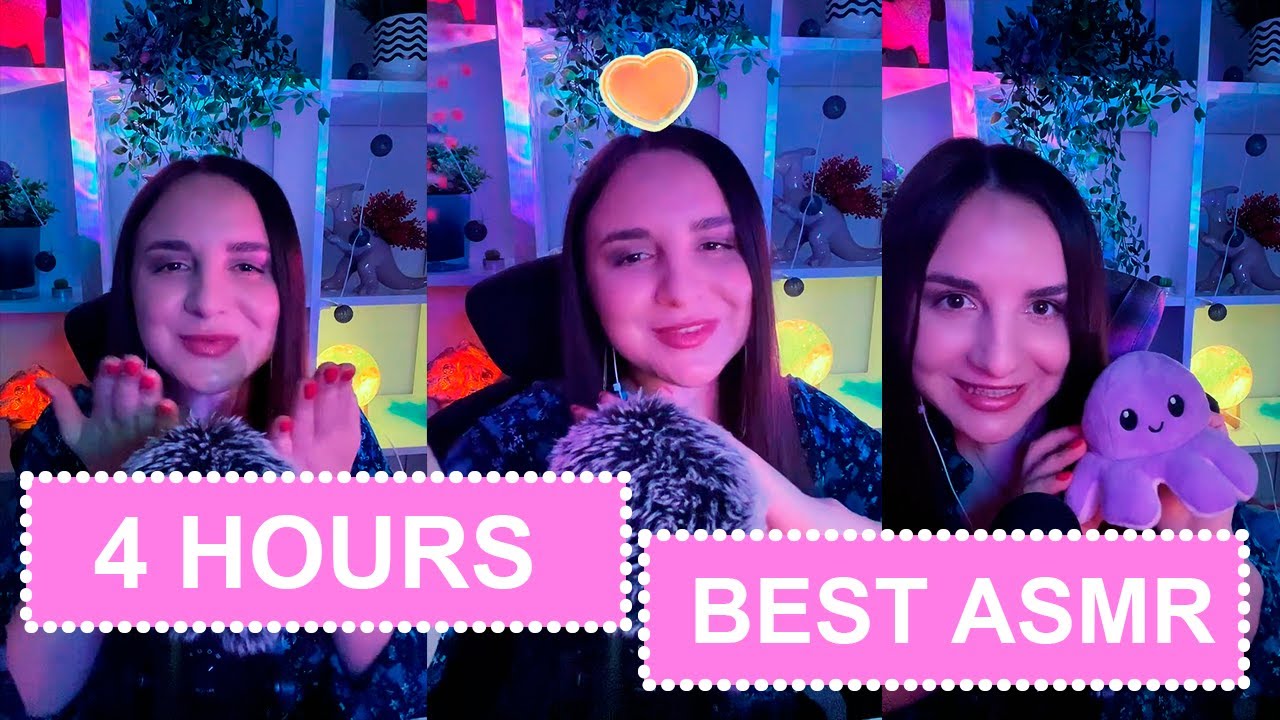 ASMR FOR SLEEP | 4 HOURS ASMR | LIVE STREAM REPLAY - YouTube