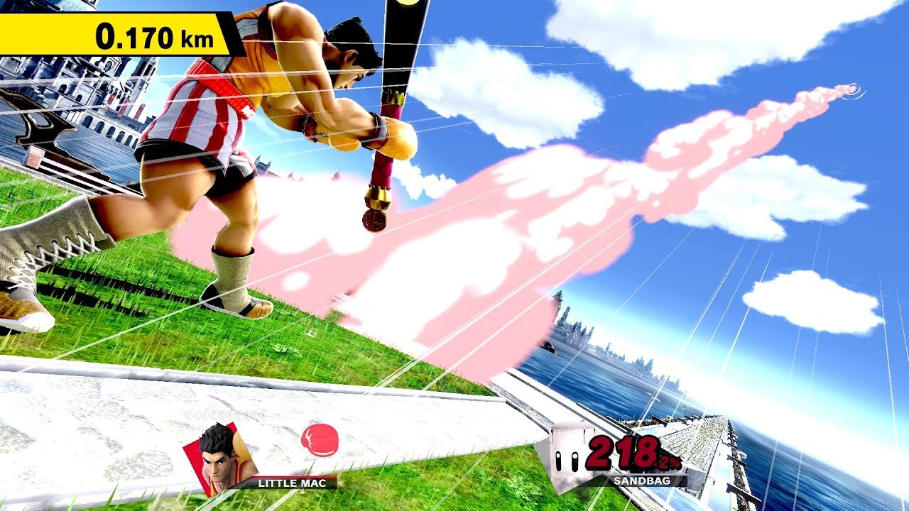Super Smash Bros Ultimate - Home Run Contest - Little Mac (503.231km ...