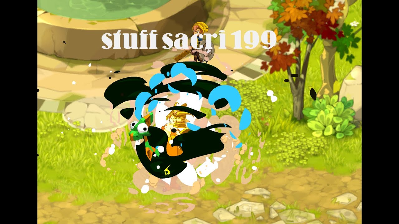 [DOFUS] stuff sacri 199 eau air résistance ! - YouTube