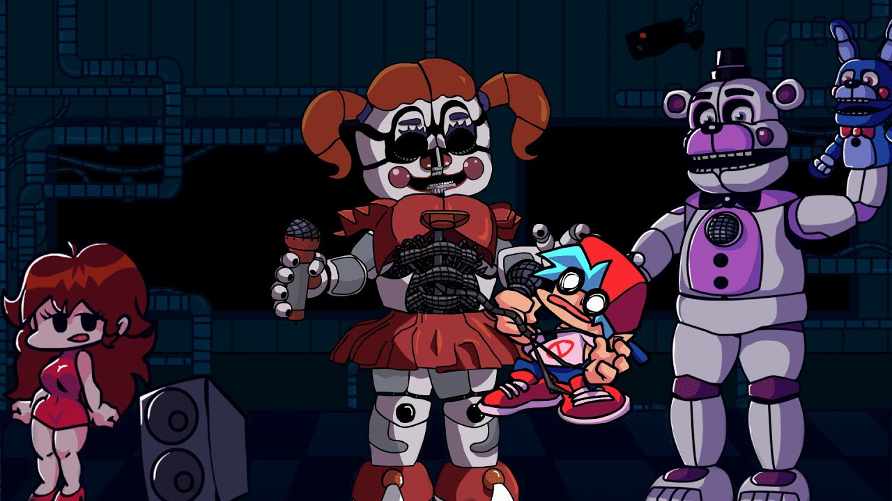 FNF: VS CIRCUS BABY / FNF & FNAF 5 Friday Night Funkin' – mods - YouTube