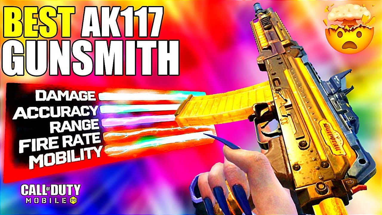 THIS AK117 GUNSMITH IS MID RANGE KILLER | BEST AK117 GUNSMITH COD ...