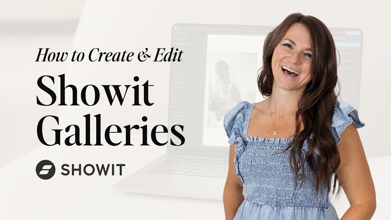 How to Create & Edit Galleries in Showit - YouTube