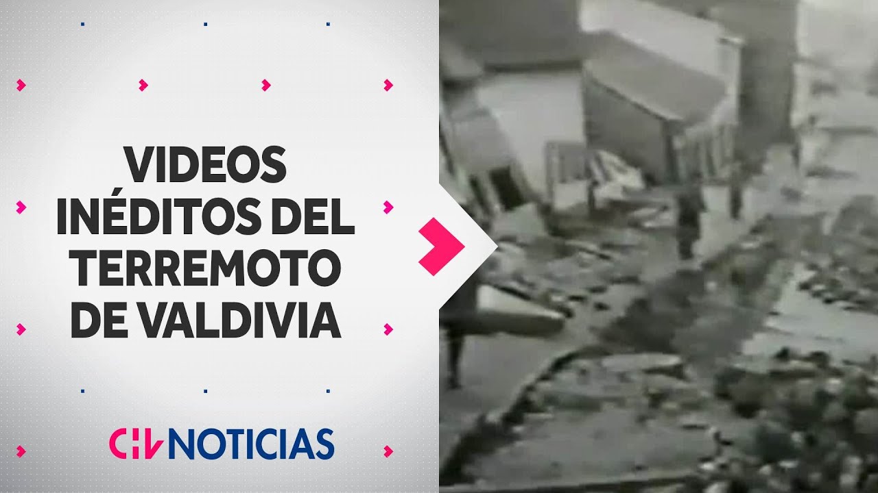 REGISTROS INÉDITOS del terremoto de Valdivia, a 65 años del sismo más grande de la historia ...