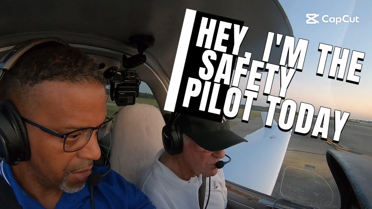 I AM THE SAFETY PILOT TODAY | IFR CURRENCY - YouTube