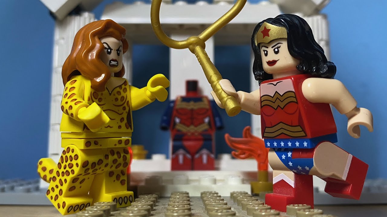 LEGO DC Wonder Woman: Amazonian Princess. Stop motion animation - YouTube