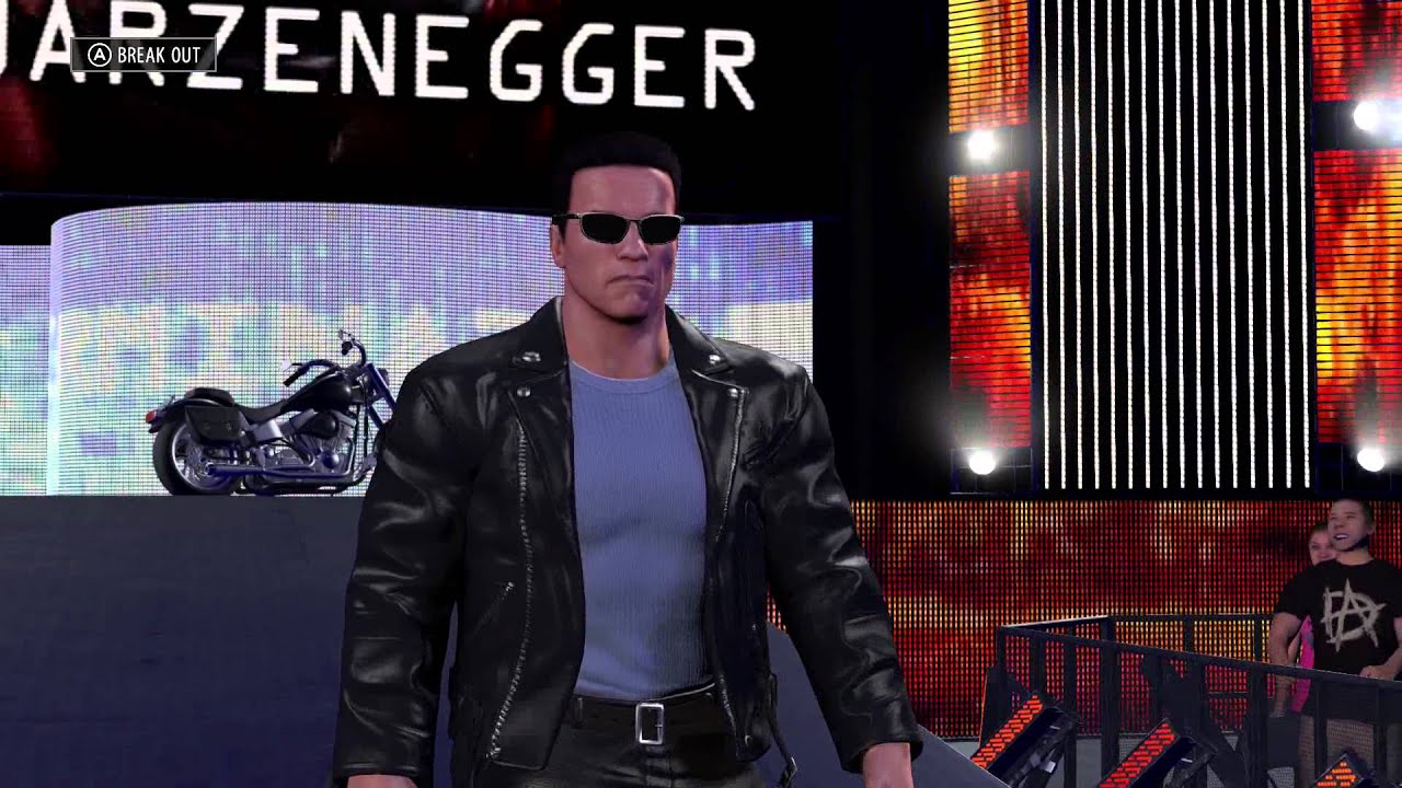 WWE 2K16 Terminator T2 Entrance (Xbox One/PS4) - YouTube