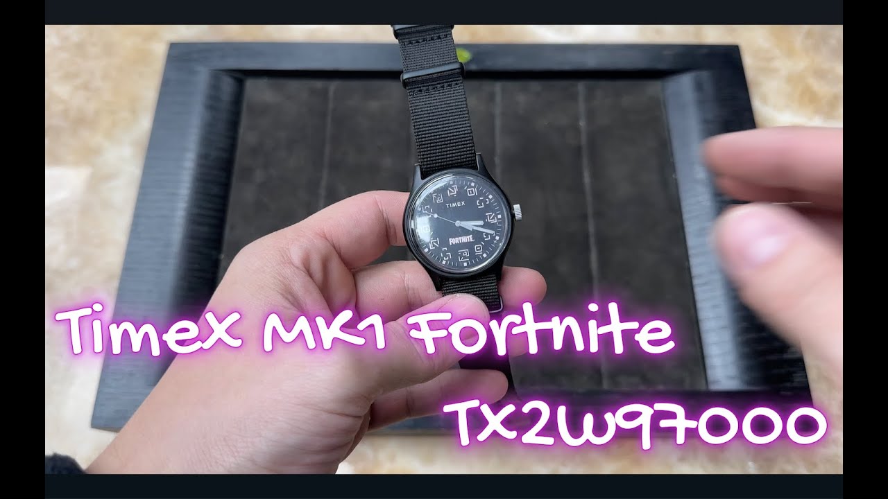 Timex MK1 Fortnite Tx2w97000 - YouTube