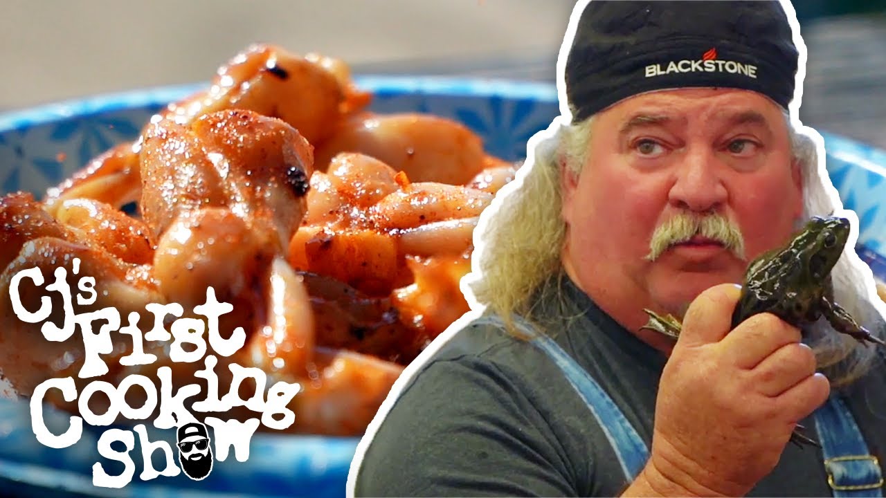 Bruce Mitchell and CJ Hunt Frogs and Cook Frog Legs! | CJ's First ...
