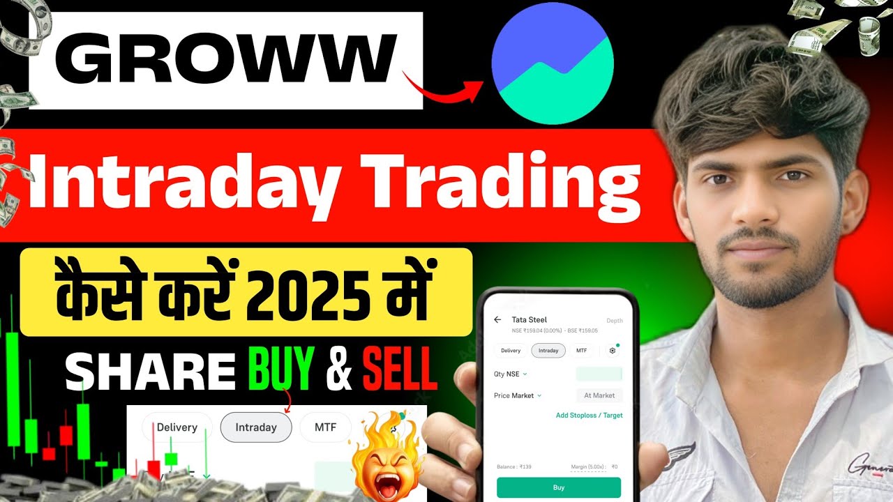 Grow App Me Intraday Trading Kaise Kare | how to do intraday trading in ...