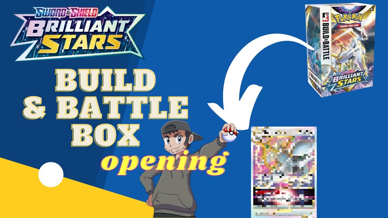 Brilliant Stars Build & Battle Box Pre-Release Opening! | We pulled a V ...